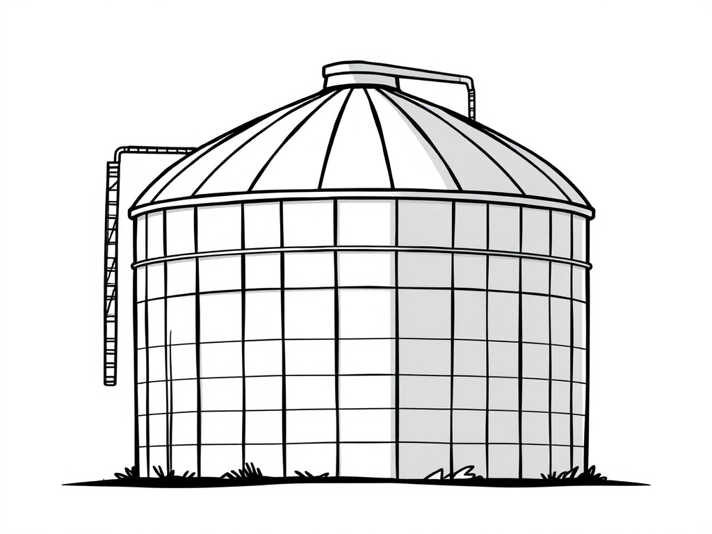 silo-black-and-white-clipart-cartoon-serious – Ohio Valley Feed